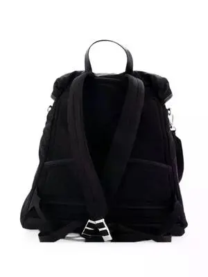 Prada Triangle Convertible Re-nylon With Leather Backpack