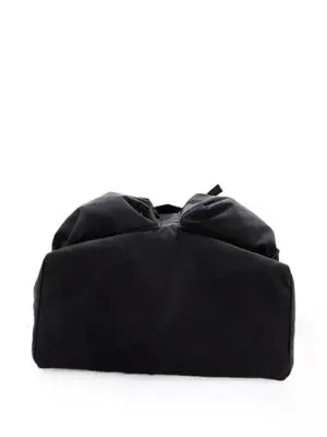 Prada Triangle Convertible Re-nylon With Leather Backpack
