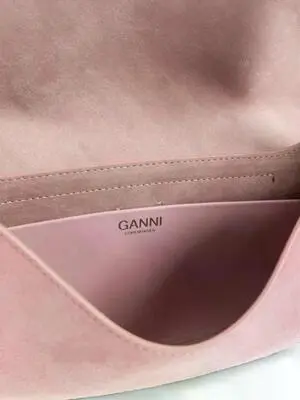 GANNI B-kat Logo-plaque Shoulder Bag