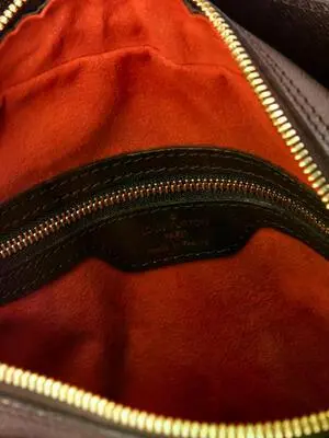 LOUIS VUITTON Triana Damier Satchel - Brown