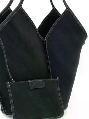 Hereu Calella Leather-trim Tote Bag