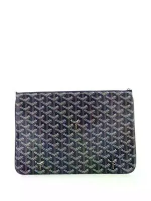 Goyard Senat Zip Coated Canvas Mm Pouch