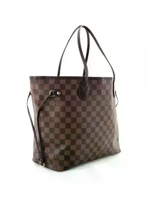 LOUIS VUITTON Neverfull Damier Mm Tote Bag