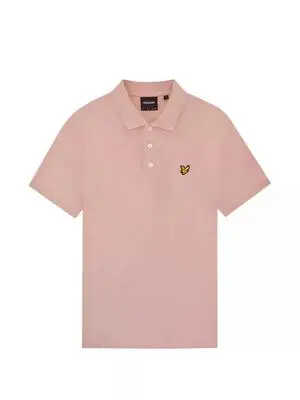LYLE & SCOTT Logo-embroidered Polo Shirt - Pink