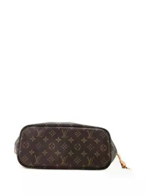 LOUIS VUITTON Monogram Canvas Tote Bag - Brown