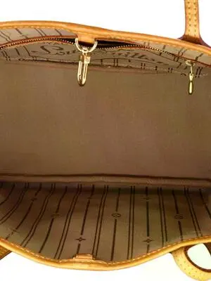 LOUIS VUITTON Monogram Canvas Tote Bag - Brown