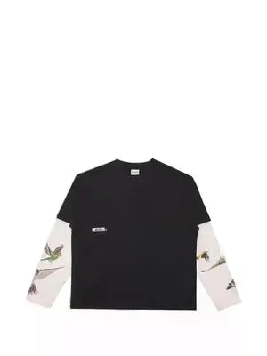 STUDENTS Tremonton Layered T-shirt - Black