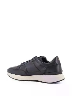 BOSS Logo-engraved Leather Sneakers