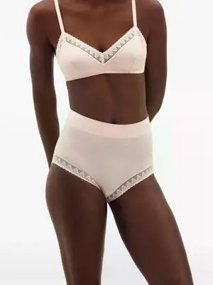 ERES Stillness Lace-trim Briefs - Pink