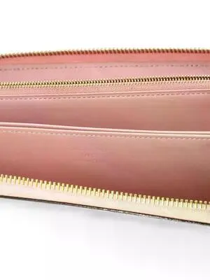 LOUIS VUITTON Zippy Wallet Monogram Vernis Small Wallets