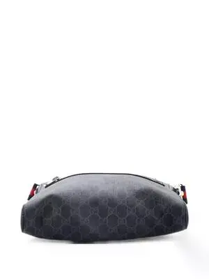 Gucci Gg Coated Canvas Messenger Bag