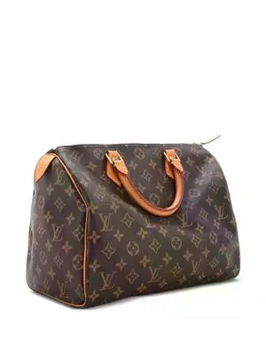 LOUIS VUITTON Monogram Canvas Speedy 30 Satchel