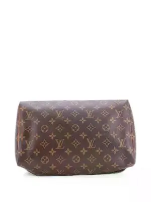 LOUIS VUITTON Speedy Monogram Canvas 30 Satchel - Brown
