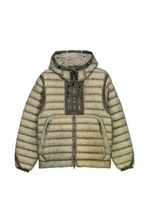 C.P. COMPANY Goggle-detail Quilted Jacket - Grey