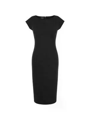 Giorgio Armani Cap-sleeve Midi Dress