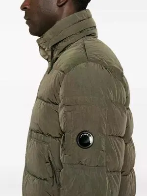 C.P. COMPANY Quilted Lens Detail Coat