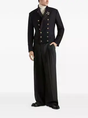 Dolce & Gabbana Wool Faille Trousers