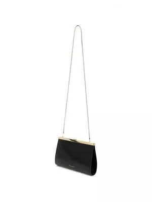 Alberta Ferretti Logo-engraved Clutch Bag