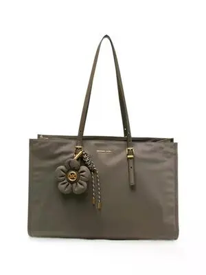 Michael Kors Flower-charm Tote Bag - Grey