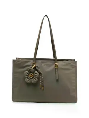Michael Kors Flower Charm Tote Bag - Grey