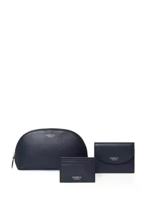 OSPREY Tilly Logo-print Leather Makeup Set