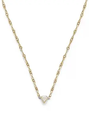 AZLEE Shield Diamond Necklace