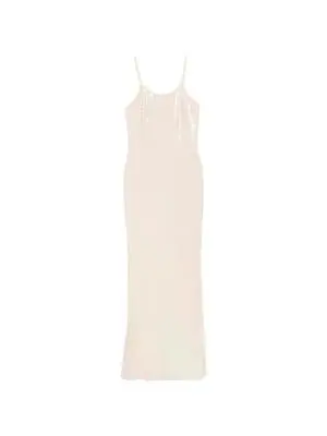 Patrizia Pepe Sequin-embellished Sleeveless Dress - Pink