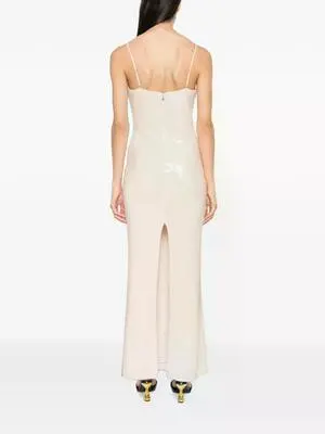 Patrizia Pepe Sequin-embellished Maxi Dress