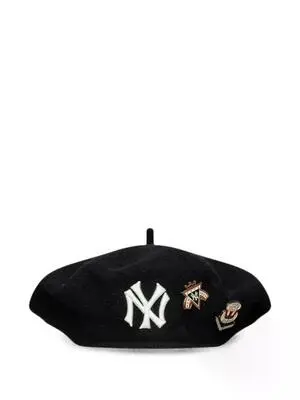 New Era New York Yankees Mlb Cooperstown Beret - Black