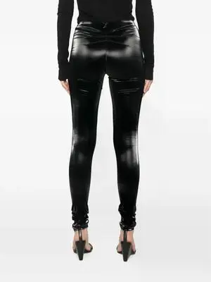 Patrizia Pepe Coated Leggings