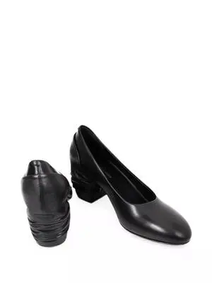 Comme Des Garçons Draped Heeled Pumps