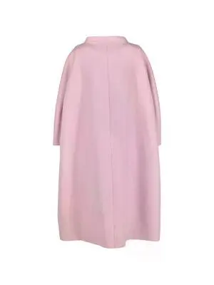 JIL SANDER Funnel-neck Wool Coat