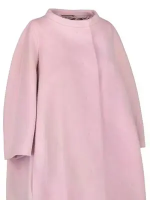 JIL SANDER Funnel-neck Wool Coat