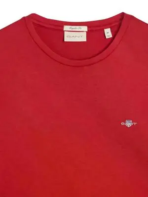 Gant Shield Embroidered-logo T-shirt