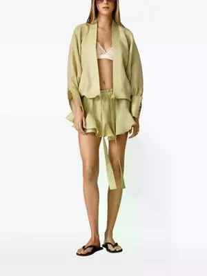 PNK Wrap-style Top - Green