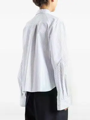 Sacai Vertical Stripe Classic Collar Shirt