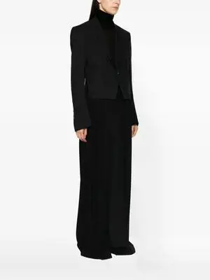 Rick Owens Buckle-strap Cropped Blazer