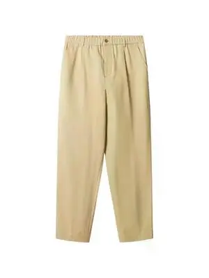 Maison Kitsuné Pleated Elasticated-waistband Trousers