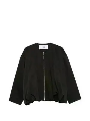 ELEH Collarless Zip-up Jacket