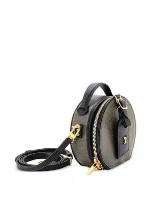 LOUIS VUITTON Louis Vuitton Epi Leather Petite Boîte Chapeau Bag Green