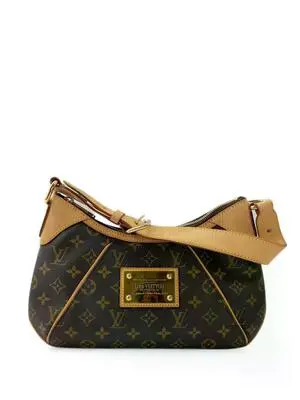 LOUIS VUITTON 2009 Monogram Thames Pm Shoulder Bag - Brown