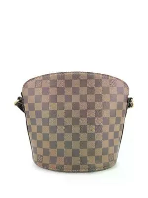 LOUIS VUITTON 2007 Drouot Damier Ebene Shoulder Bag