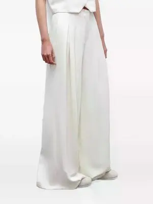 TWP Drew Pleated Wide-leg Trousers