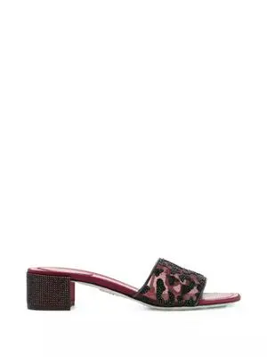 Rene Caovilla Allura Leopard-print Sandals