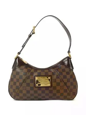 LOUIS VUITTON Pm Thames Damier Shoulder Bag - Brown