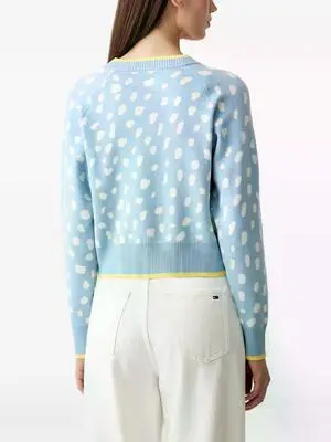 NEVER FULLY DRESSED Polka Dot Cardigan