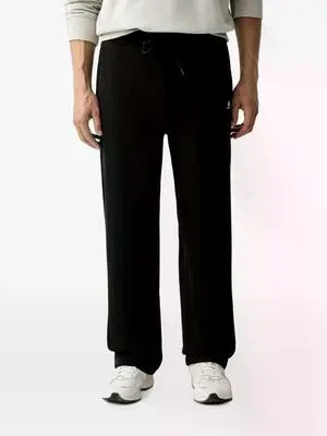 Alpha Industries Logo-print Track Track Pants - Black
