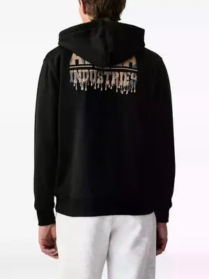 Alpha Industries Logo-print Drawstring Hoodie