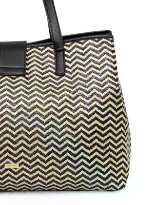 MORGAN Chevron-pattern Tote Bag