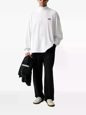 American Vintage Logo-print High-neck T-shirt